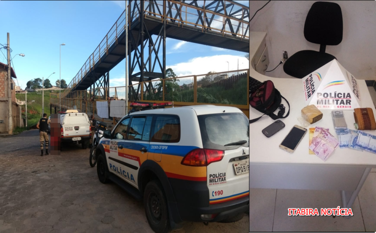 Itabira Polícia Militar Prende Suspeito De Tráfico Apreende Drogas E